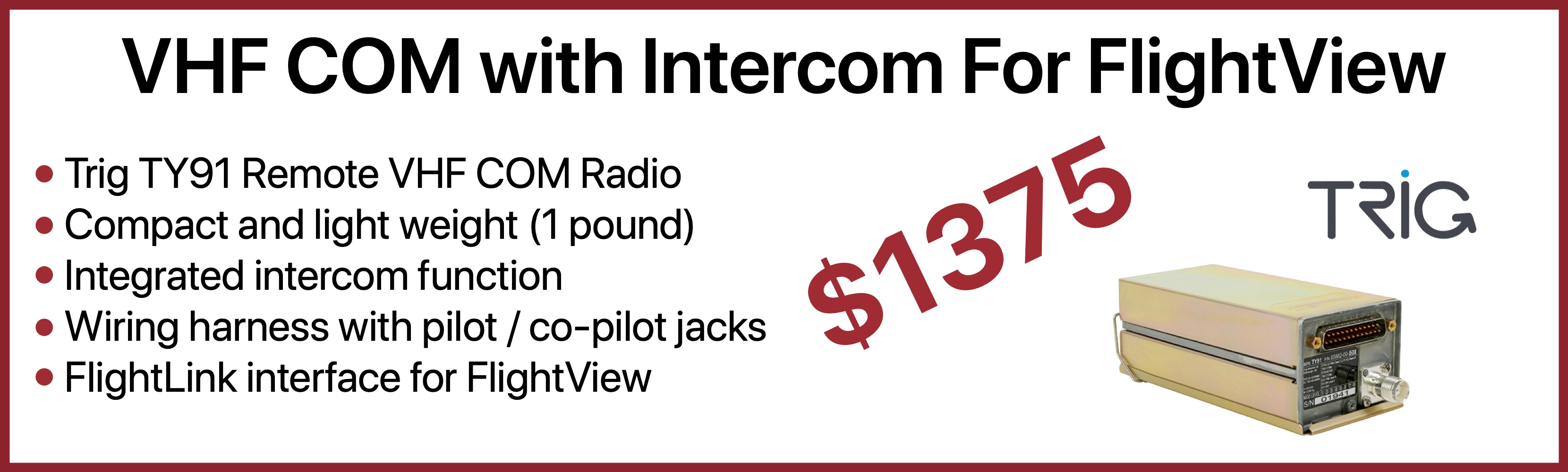 Trig Transponder – Falken Avionics