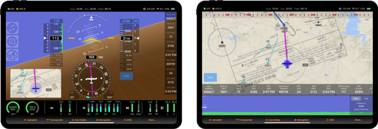 FlightView EFIS Landing Page - Falken Avionics